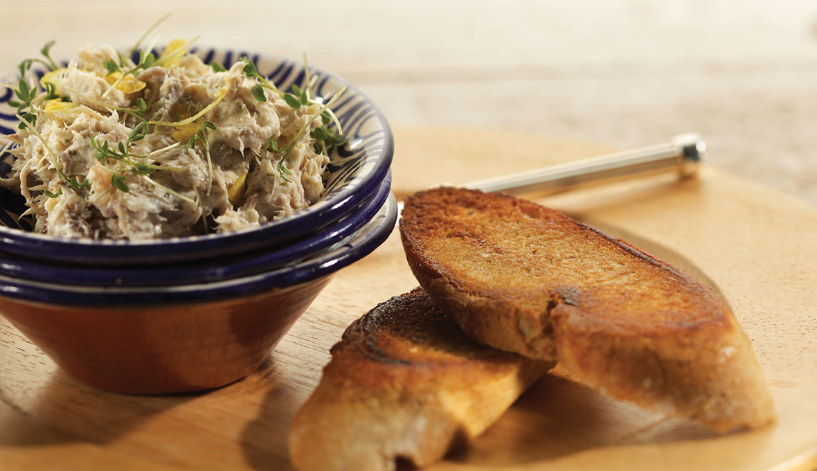 Rilette van Gestoomde Makreel Recepte | Boursin Verse Roomkaas